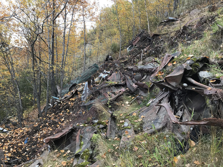 Mat. river dump - Native Village of Eklutna